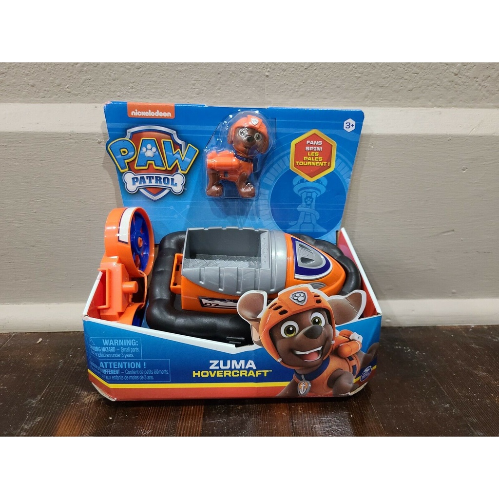 Nickelodeon Paw Patrol Zuma Figure and Hovercraft | Shopee Philippines