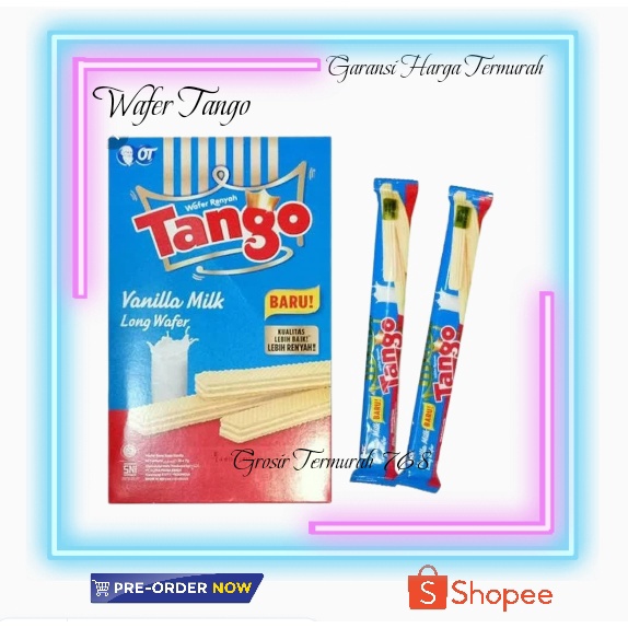Tango Wafer Waffer Chocolate / Tiramisu / Vanilla / Java moca / Crispy ...