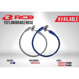 RACING BOY RCB TEFLON BRAKE HOSE HOS UNIVERSAL 550MM 850MM 950MM ...