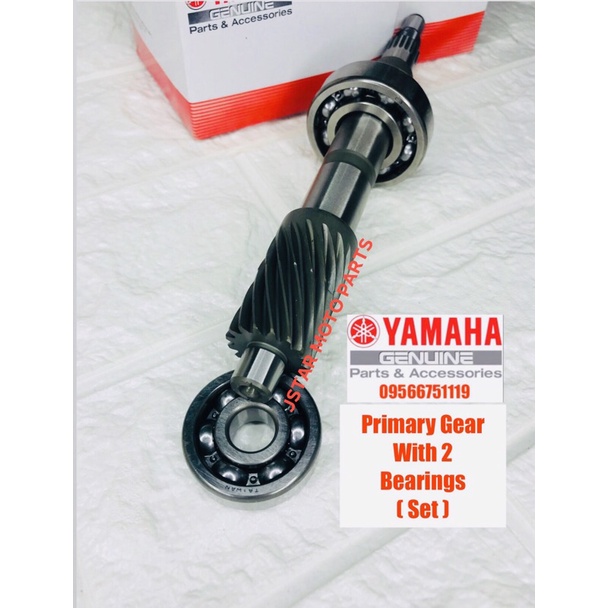 PRIMARY GEAR with 2 Bearings SET for AEROX V1 V2 / NMAX V1 V2 / YAMAHA GENUINE | Shopee Philippines