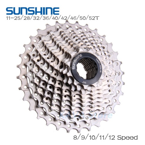 SUNSHINE 8/9/10/11/12S Speed Road Bike/MTB Cassette 11-25/28/32/34/36 ...