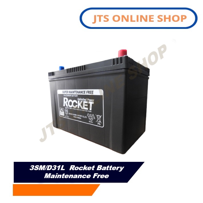 ROCKET/GLOBAL/SEBANG 3SMF N70L 65D31L (65AMPS) Maintenance Free | Shopee Philippines
