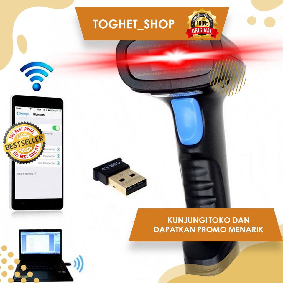 Bluetooth Barcode Scan Tool Scan Tool For Store Cashier Barcode Scanner ...