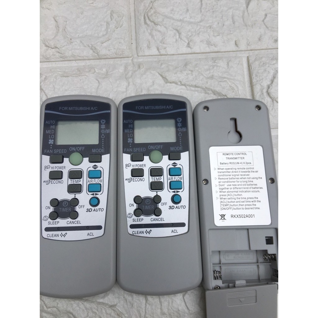 Mitsubishi air conditioner control | Shopee Philippines