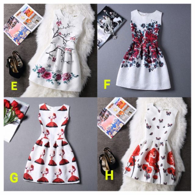 S127-Princess Dresses (12 Designs) | Shopee Philippines