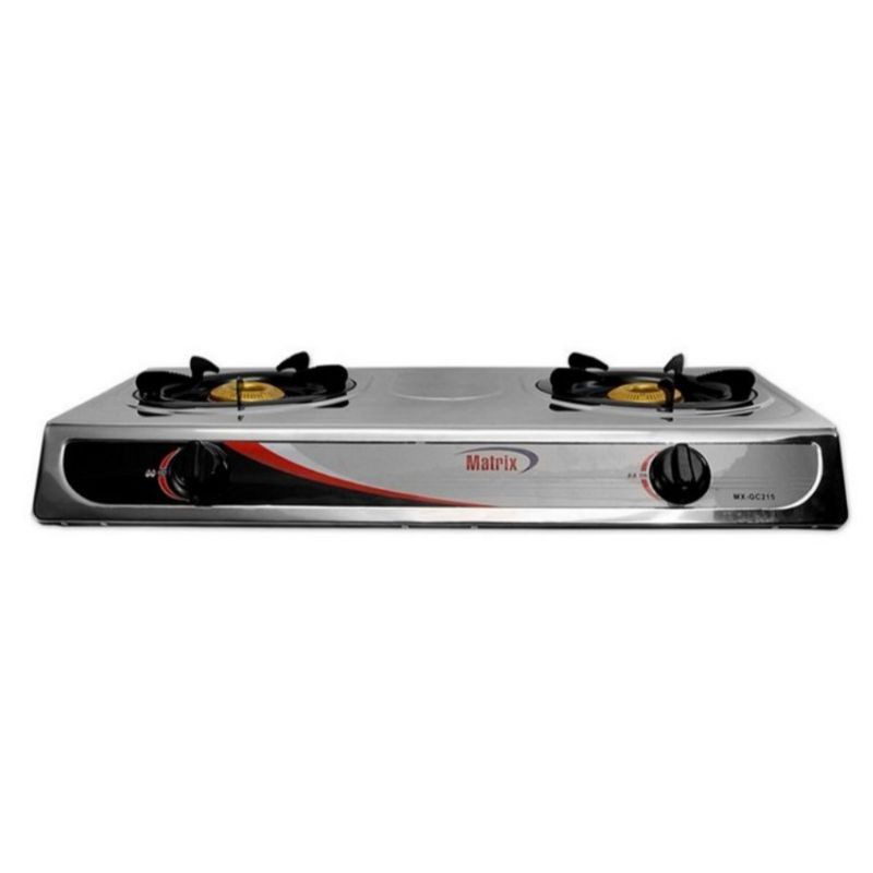 Matrix Gas Stove (Stainless Top/Double Burner) | Shopee Philippines
