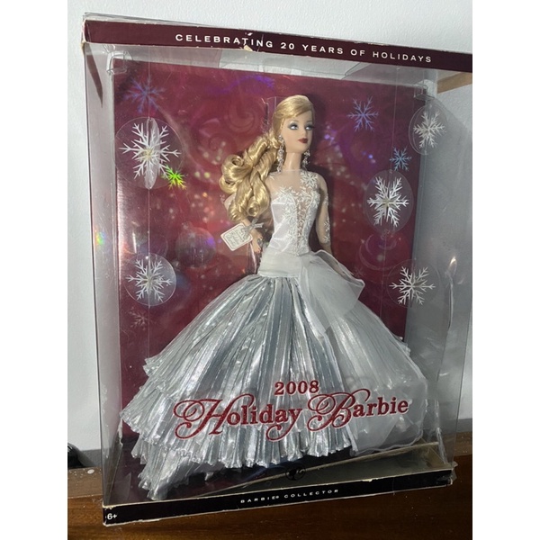 Barbie Holiday 2008 Doll dress (20th anniversary) | Shopee Philippines
