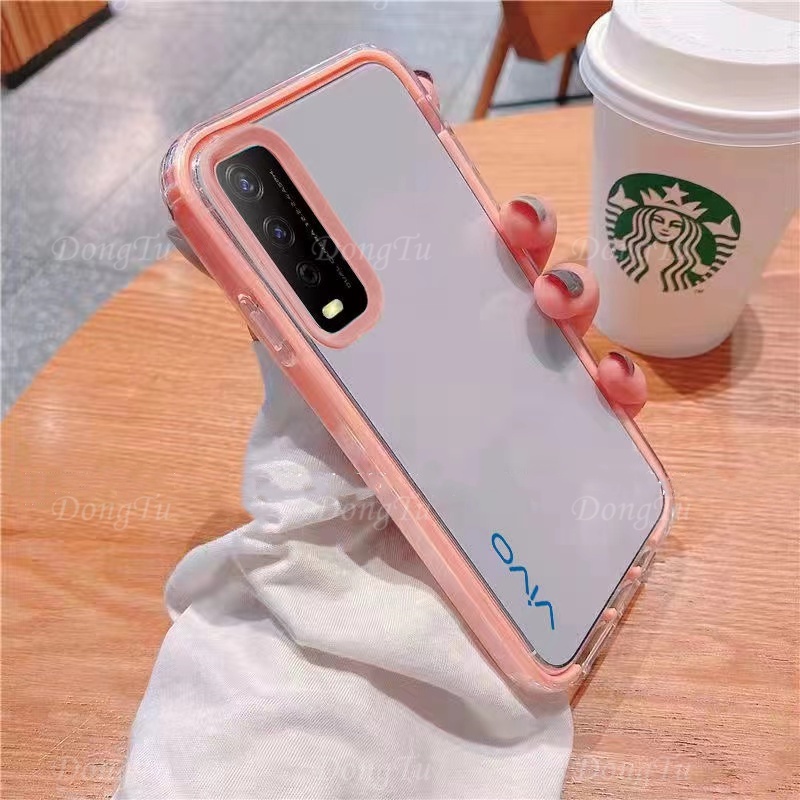 3 in 1 Transparent Casing HP Phone Case Vivo Y17 Y3 Y15 Y12 Y11 Y12I ...