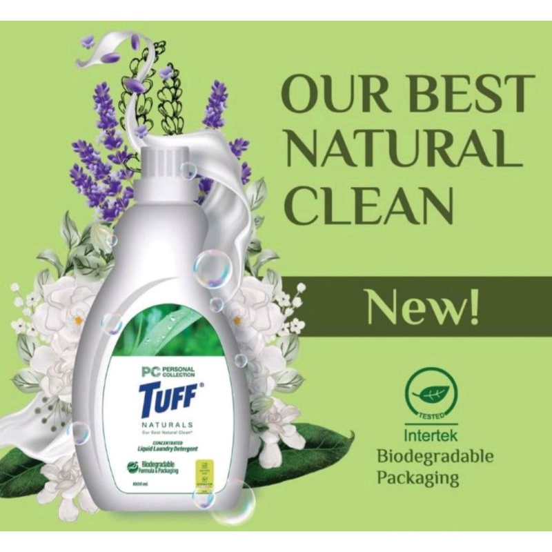 Personal Collection TUFF NATURALS Liquid Laundry Detergent 1000ml ...