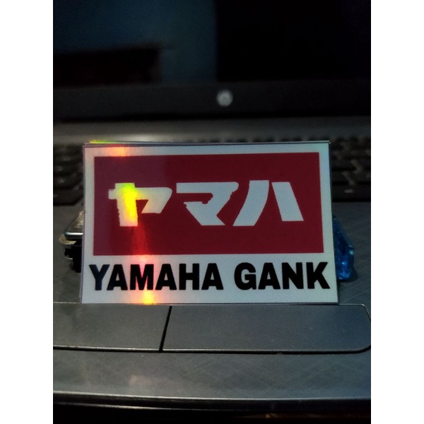 Yamaha Gank Hologram Sticker/Latest Yamaha Gank Sticker/Yamaha Gank ...