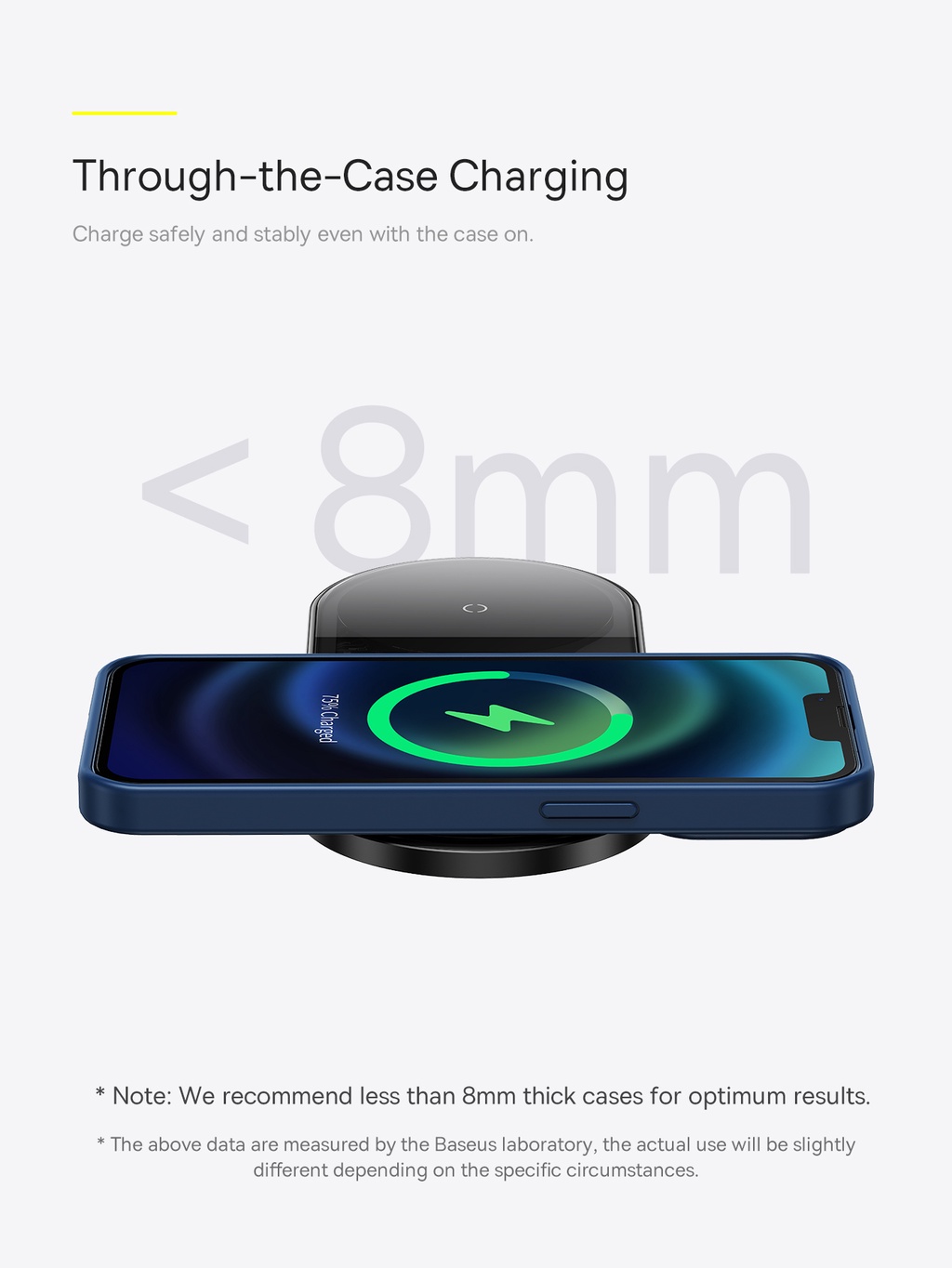 Baseus 20W Wireless Chargers for i12 13 Airpod Pro Fast Wireless ...