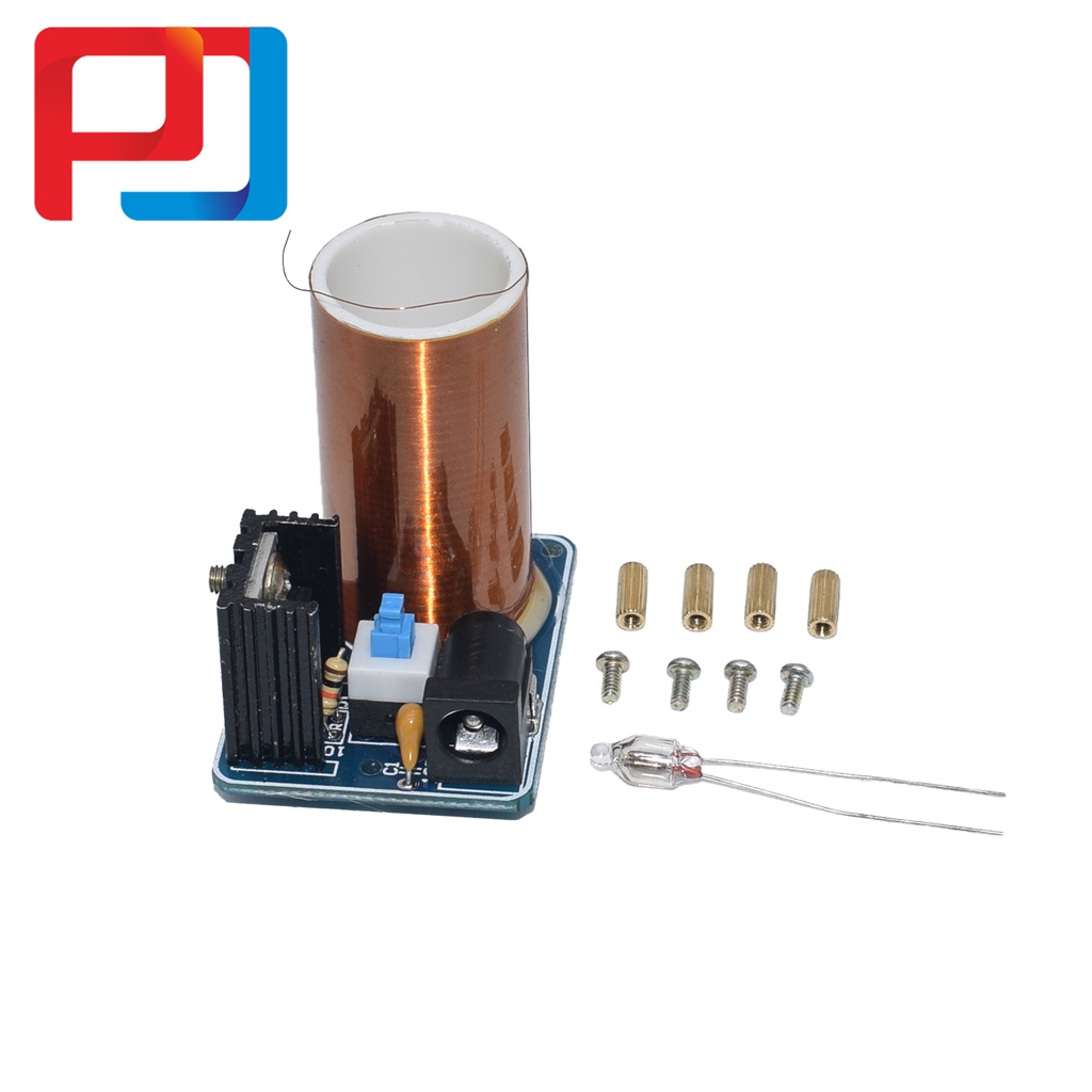 10PCS BD243 Mini Tesla Coil Kit Magic Props DIY Parts Empty Lights ...