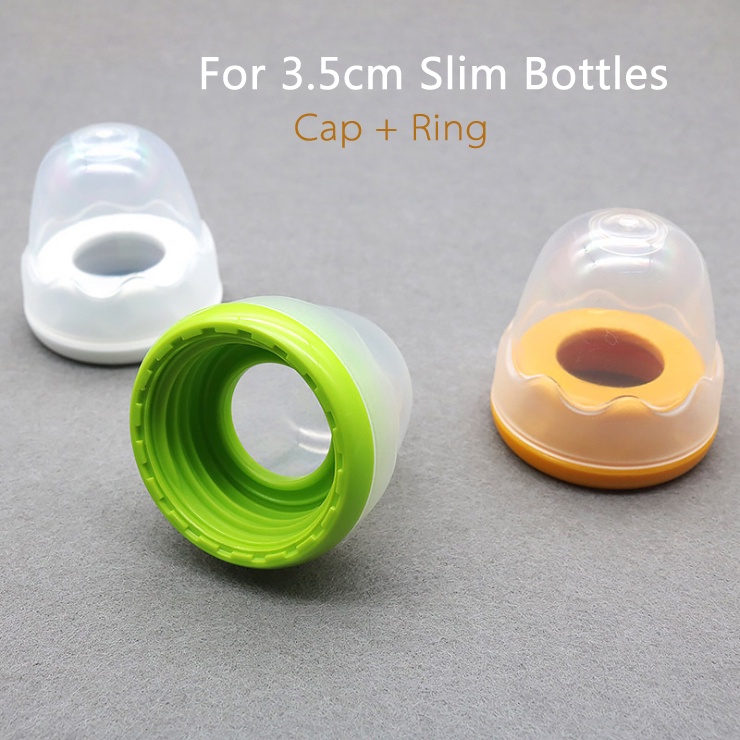 3.5cm Slim Bottle Cap and Ring Standard Top Dust Cover With Middle ...