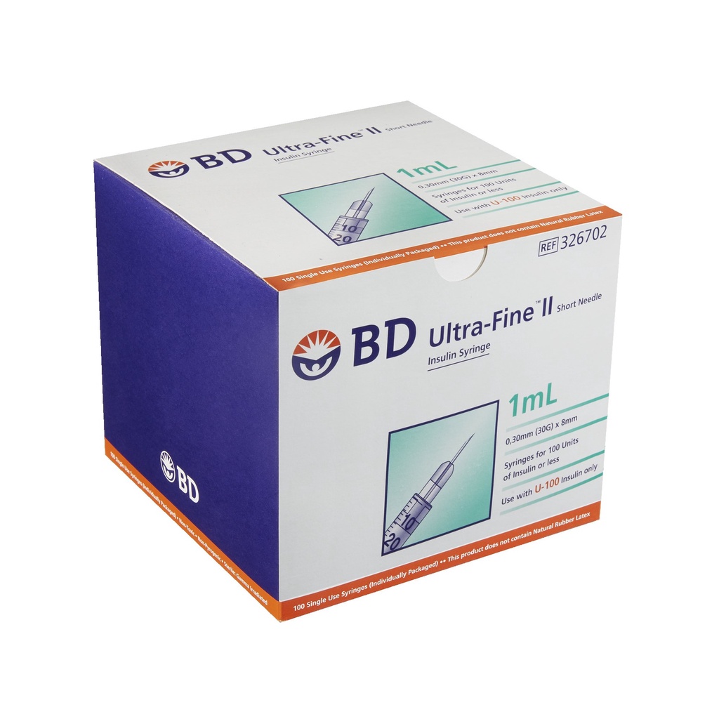BD Ultra-Fine II Short Needle U-100 Insulin (Sold per piece) | Shopee ...