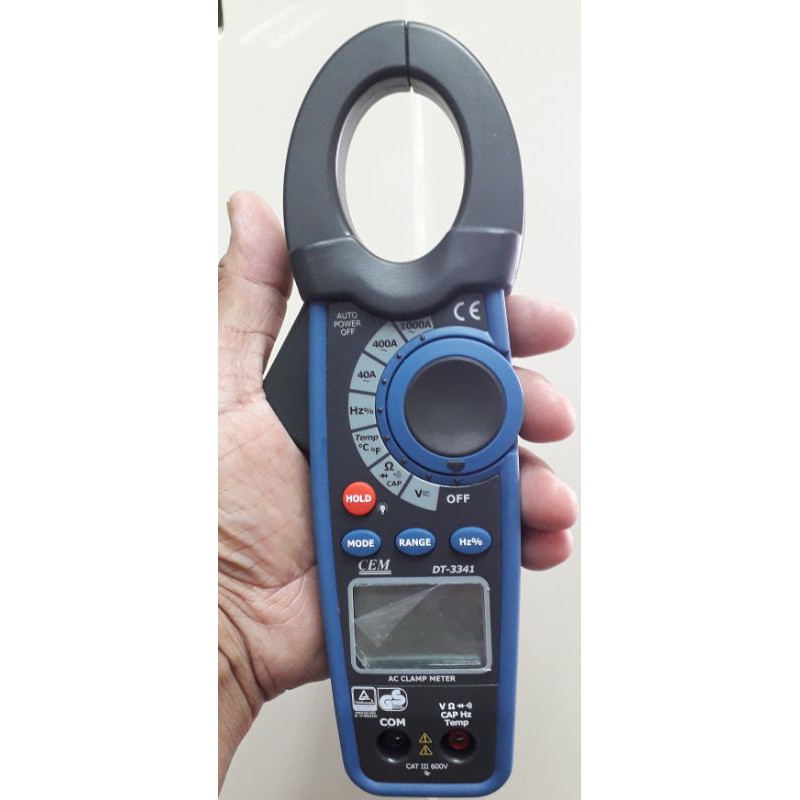 Clamp Meter Multimeter ACDC 1000AC CEM | Shopee Philippines