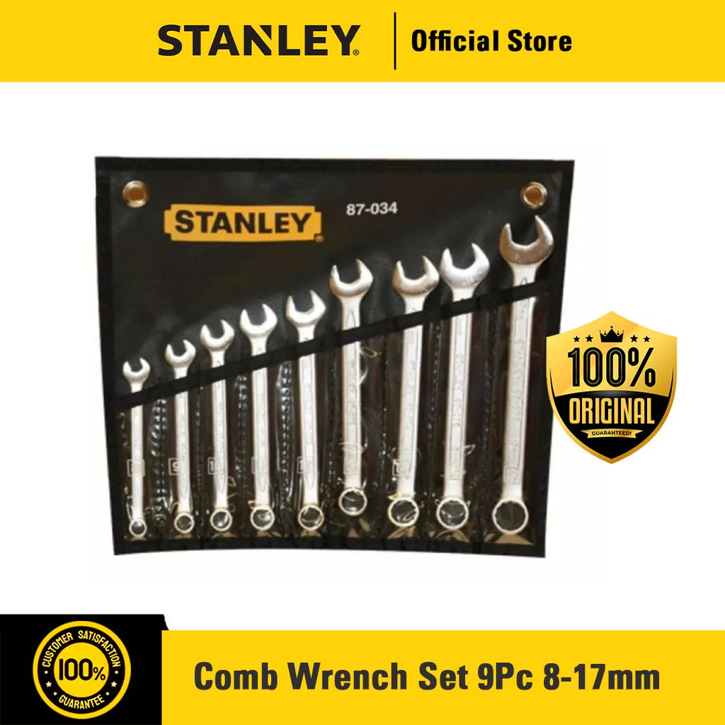 Stanley 87-034 Combination Wrench Set 9-pc 8-17mm | Shopee Philippines