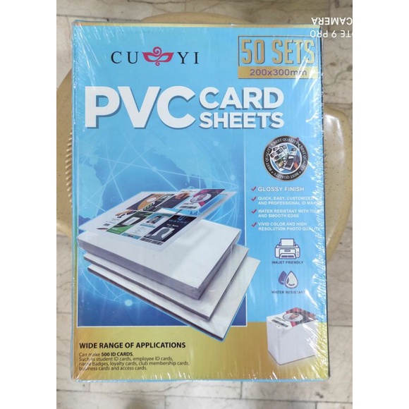 Cuyi PVC Film (50 sets/pack) | Shopee Philippines