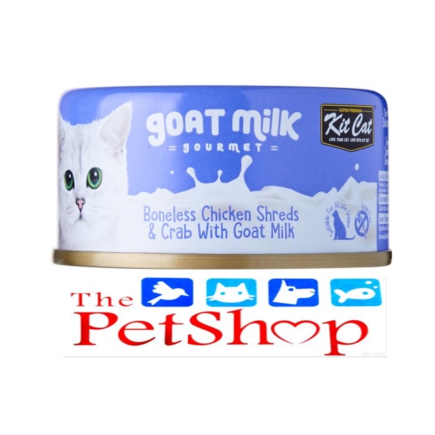 Kit Cat Goat Milk Boneless Chicken & Crab 70g | Shopee Philippines