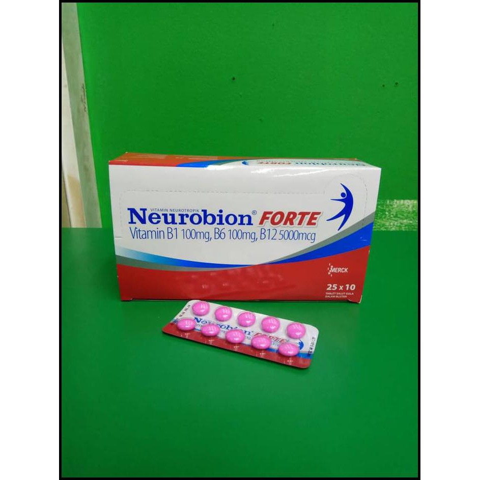 Proven Effective NEUROBION FORTE 1 Sheet Contains 10 Tablets | Shopee ...