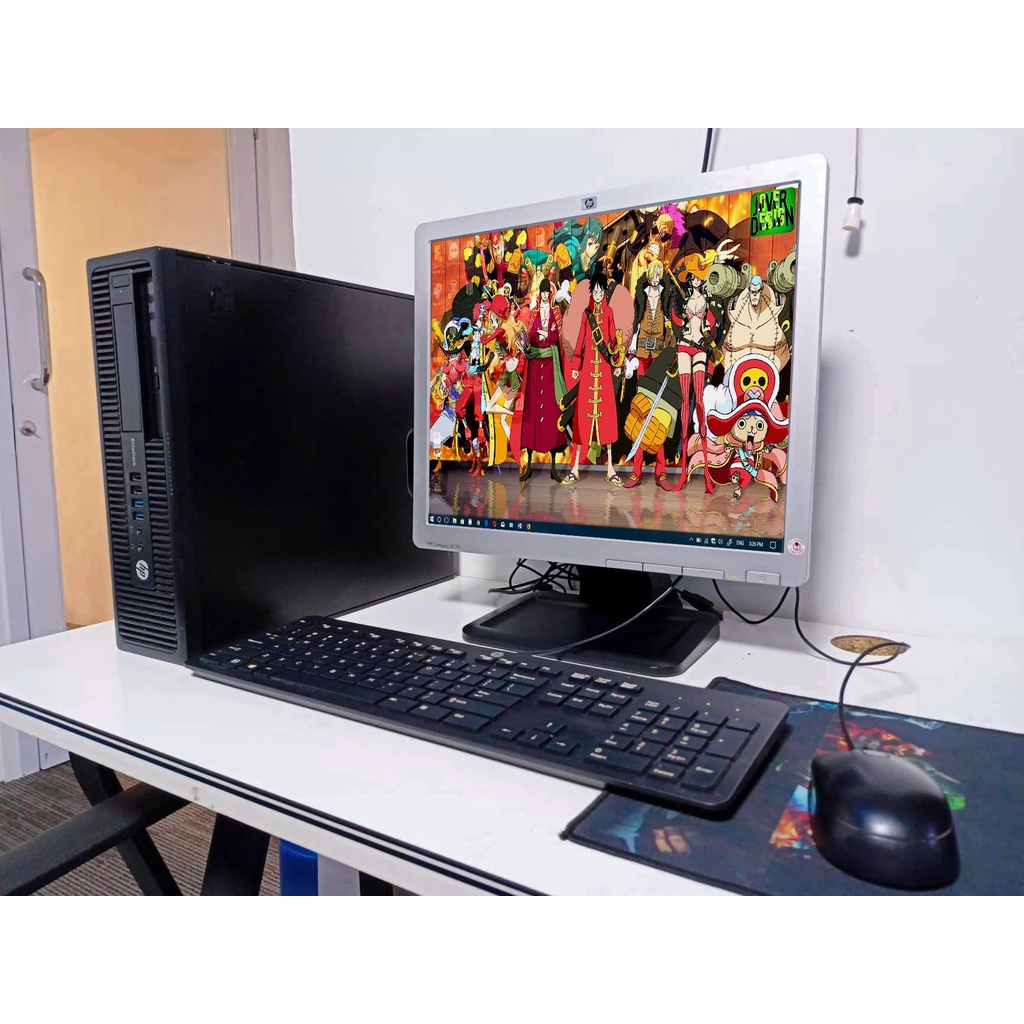 HP Elitedesk intel i3 4th Gen 4gb/500gb HDD/17" Monitor Computer ...