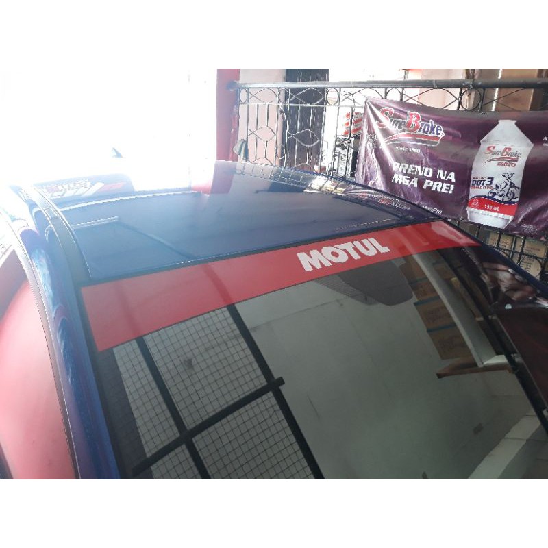Motul windshield banner with some freebies | Shopee Philippines