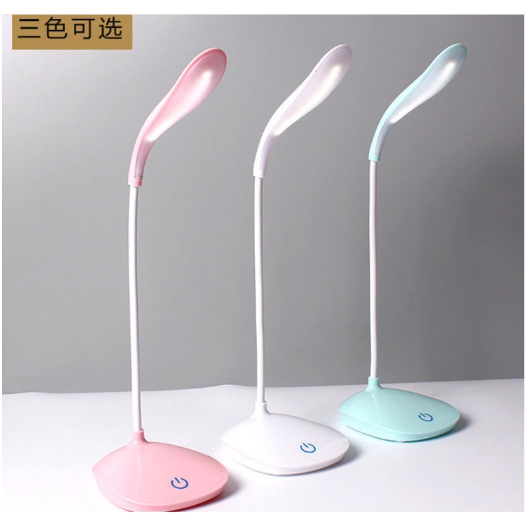 Table Lamp LED Stand Rechargeable 3 Levels Brightness Study Reading ...