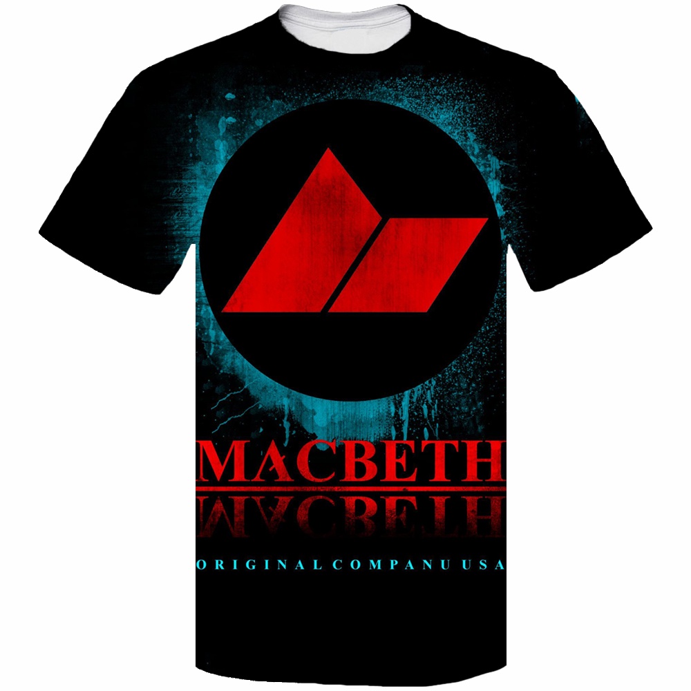 2024 Macbeth refraction man shirt 3D 3D T SHIRT | Shopee Philippines