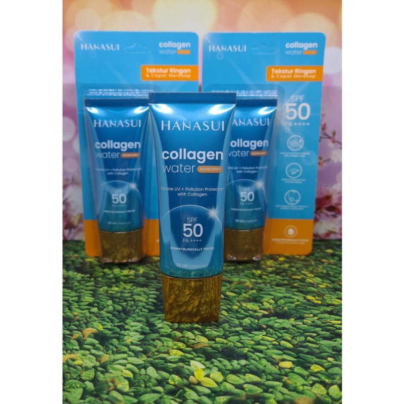 Hanasui COLLAGEN WATER SUNSCREEN SPF 50 PA+++++/HANASUI SUNSCREEN ...
