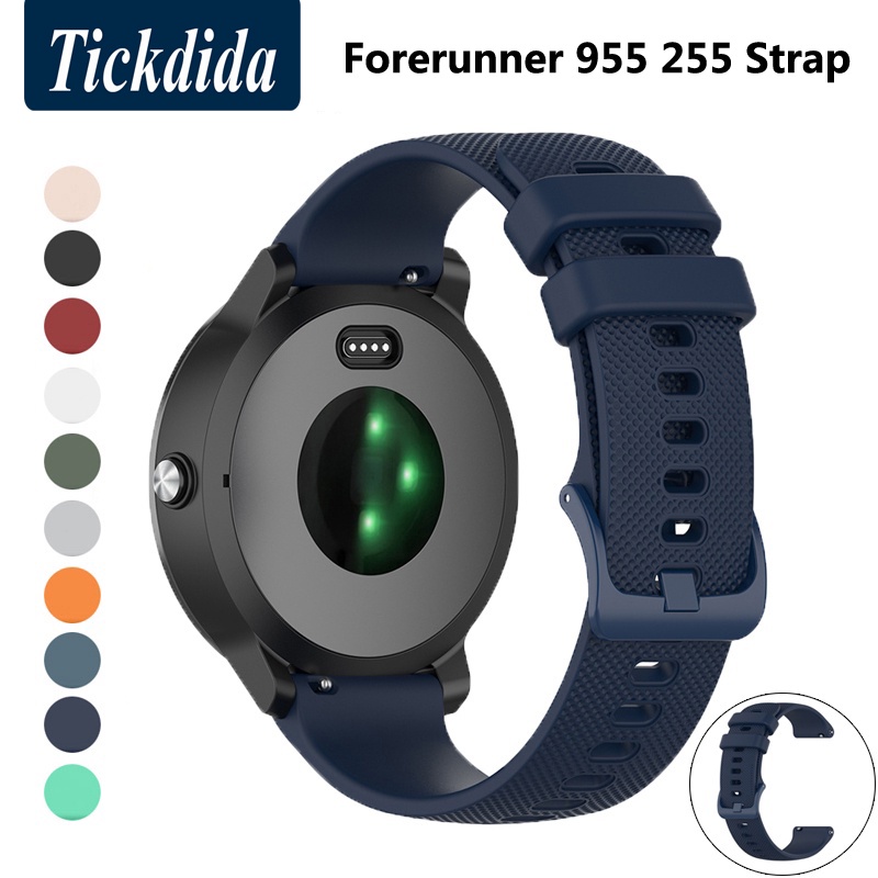 22mm Watch Strap for Garmin Forerunner 255 245 255S Silicone Smart ...