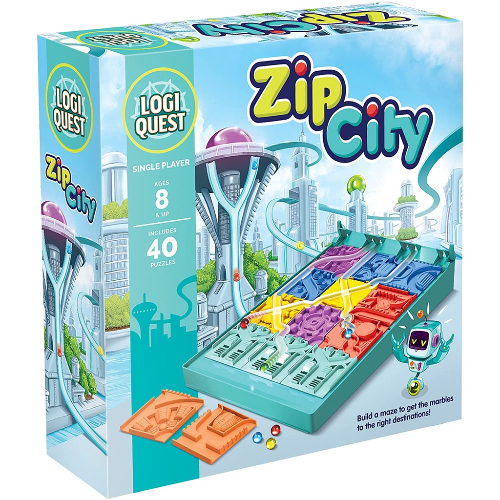 LogiQuest : Zip City | Shopee Philippines