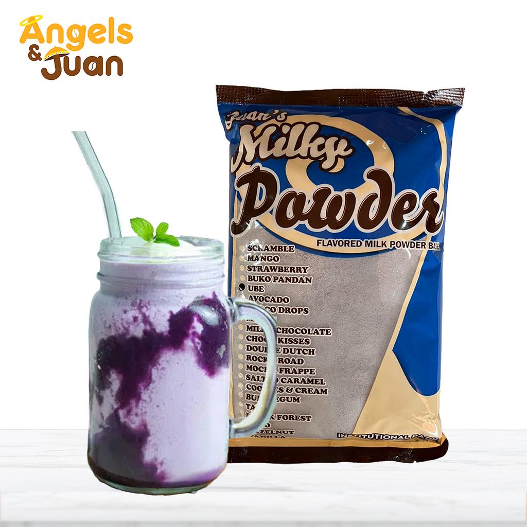 Juan Barista Ube Milky Powder for Flavored Milk Shake, Milk Tea and ...