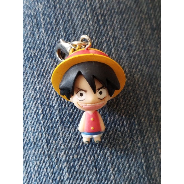 Kalibruhan:One Piece Monkey D Luffy Chara Fortune Fastener Charm Anime ...