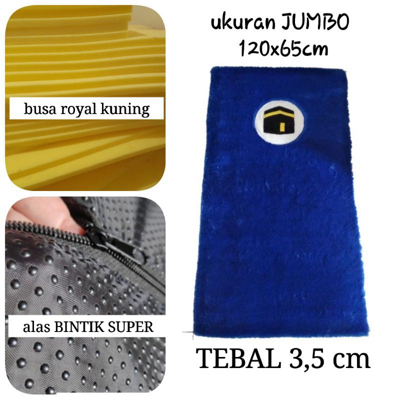 (PREMIUM) Feather prayer mat filled with YELLOW foam 120x65x3.5cm ...