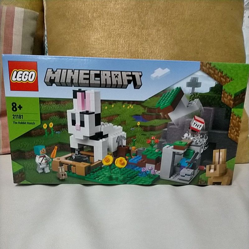 Lego Minecraft 21181 The Rabbit Ranch | Shopee Philippines