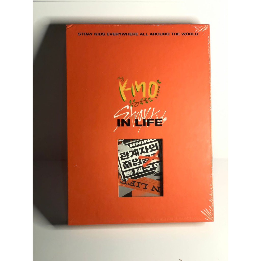 Stray KIDS SKZ IN GO LIVE GO IN SEALED FULLSET ALBUM WITH ROLLED POSTER ...