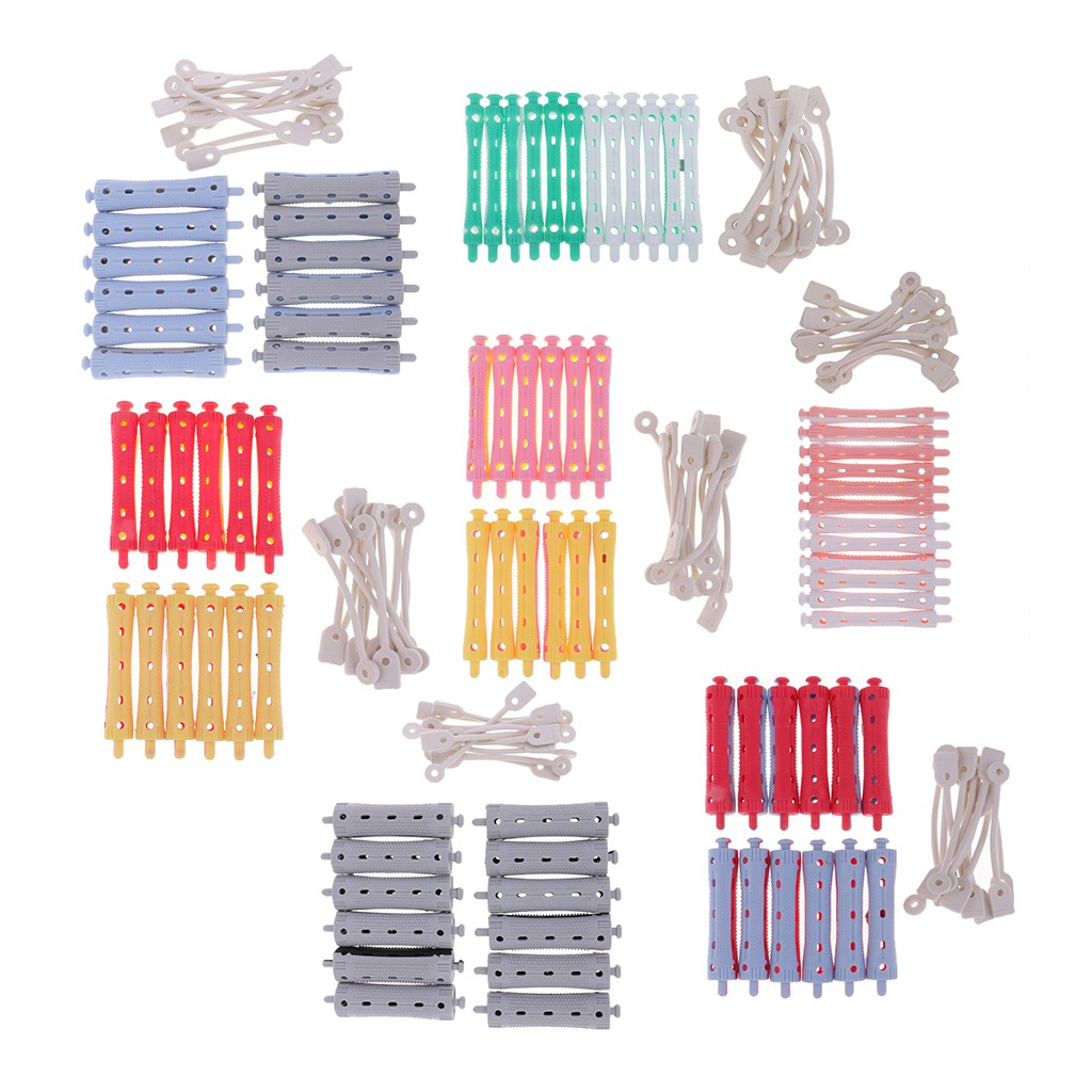 10 Pcs Perm Rods Perm Curler Styling Design Beauty Salon Tools Set ...