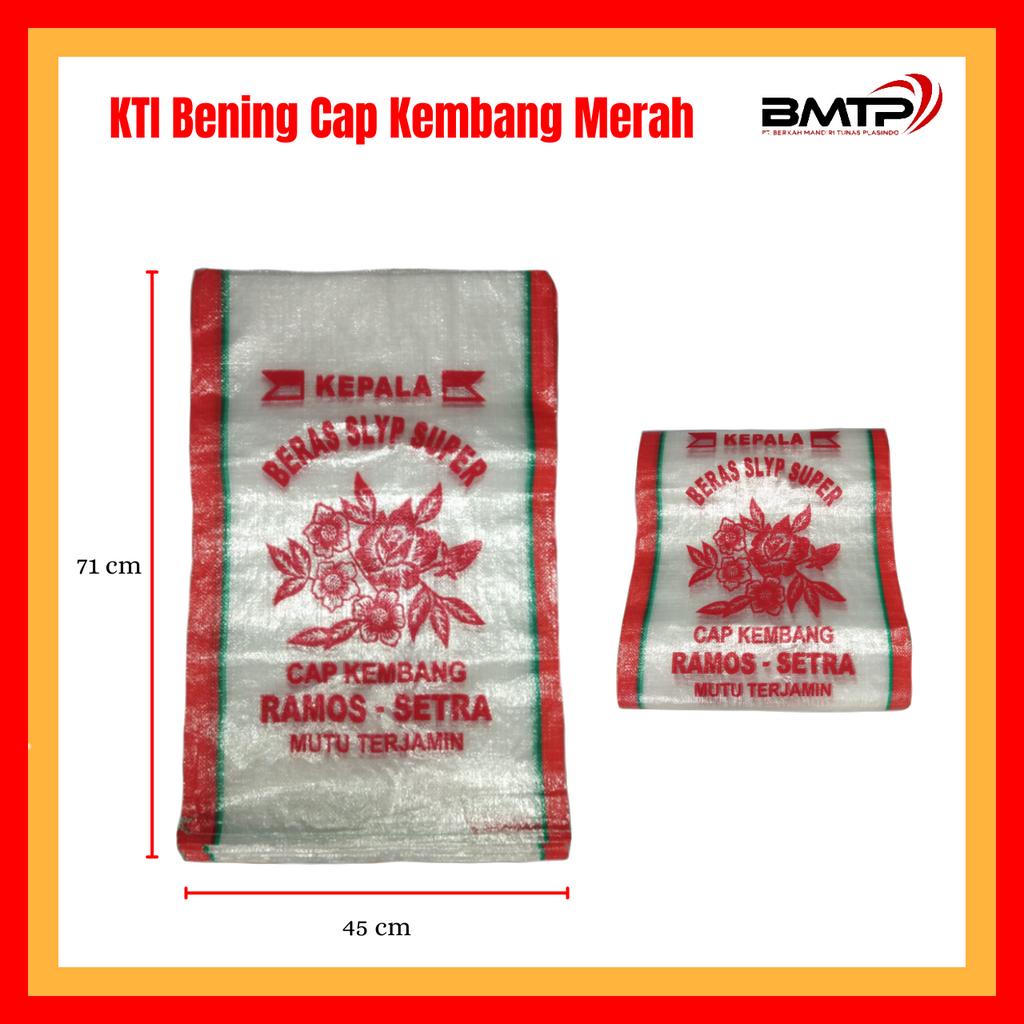 MAWAR Rice Sack 25 kg KTI Clear Flower Cap / rose / 50 sheets | Shopee ...