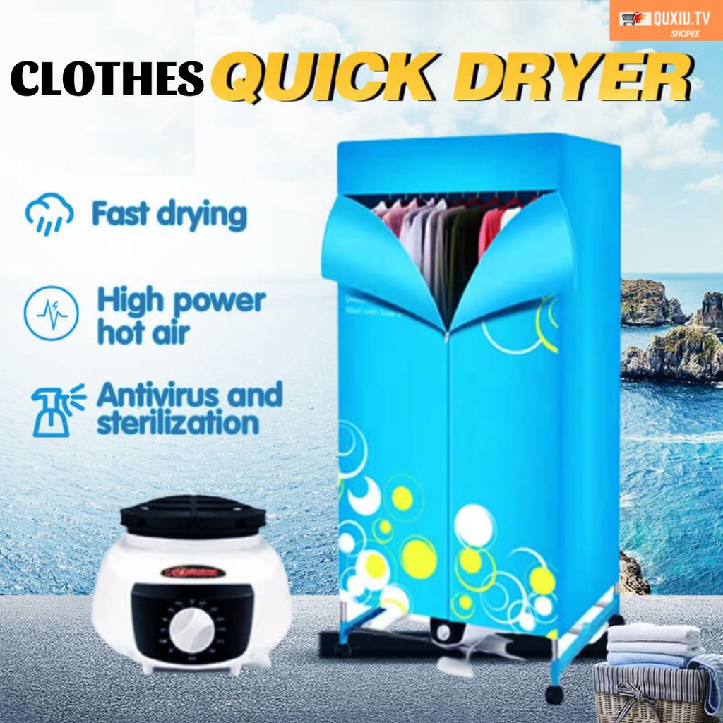 Sofitec Portable Clothes Dryer Machine Clothing Wardrobe 15kg Capacity ...