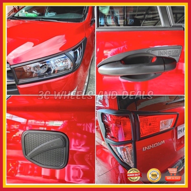 TOYOTA INNOVA 2016-2025 GARNISH SET (complete set) | Shopee Philippines