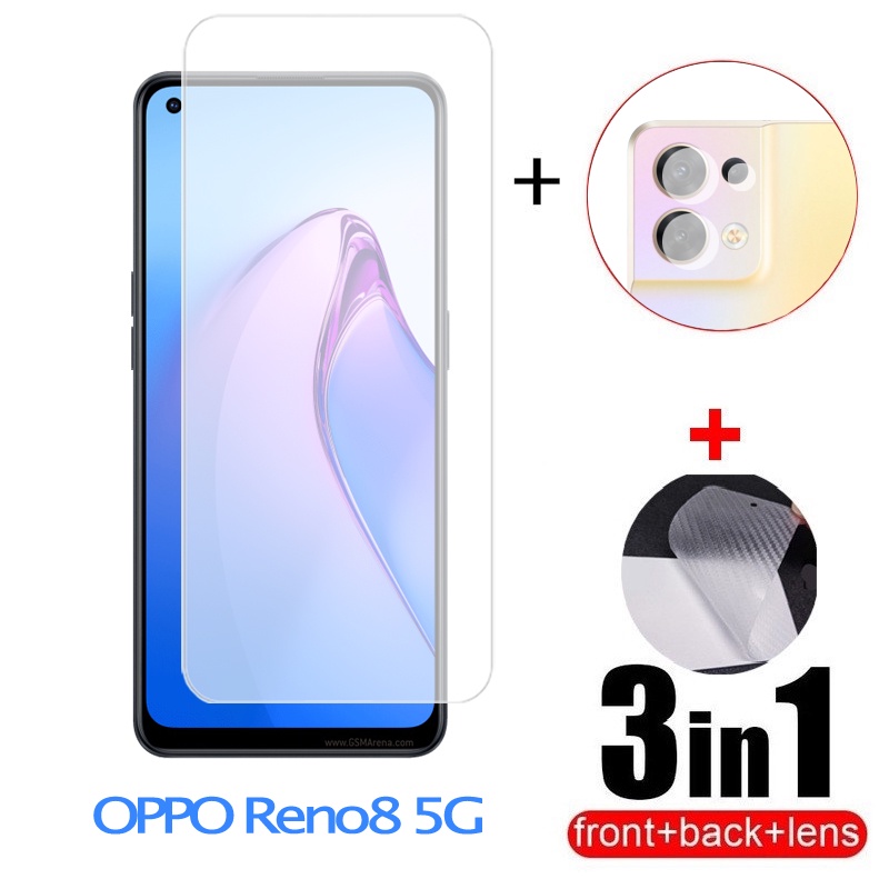 3in1 OPPO Reno 8Z 7Z 6Z 5Z 5G Tempered Glass Screen Protector for OPPO ...