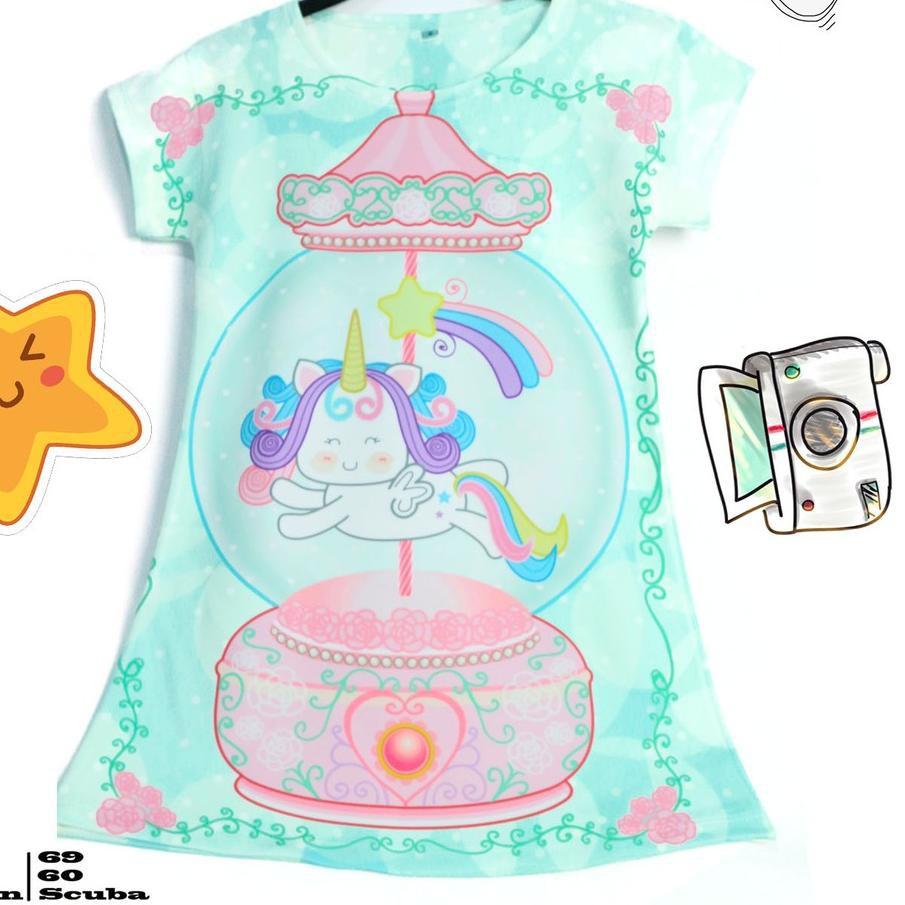 Btmt Cute Pony Character Kids Dress!! | Shopee Philippines
