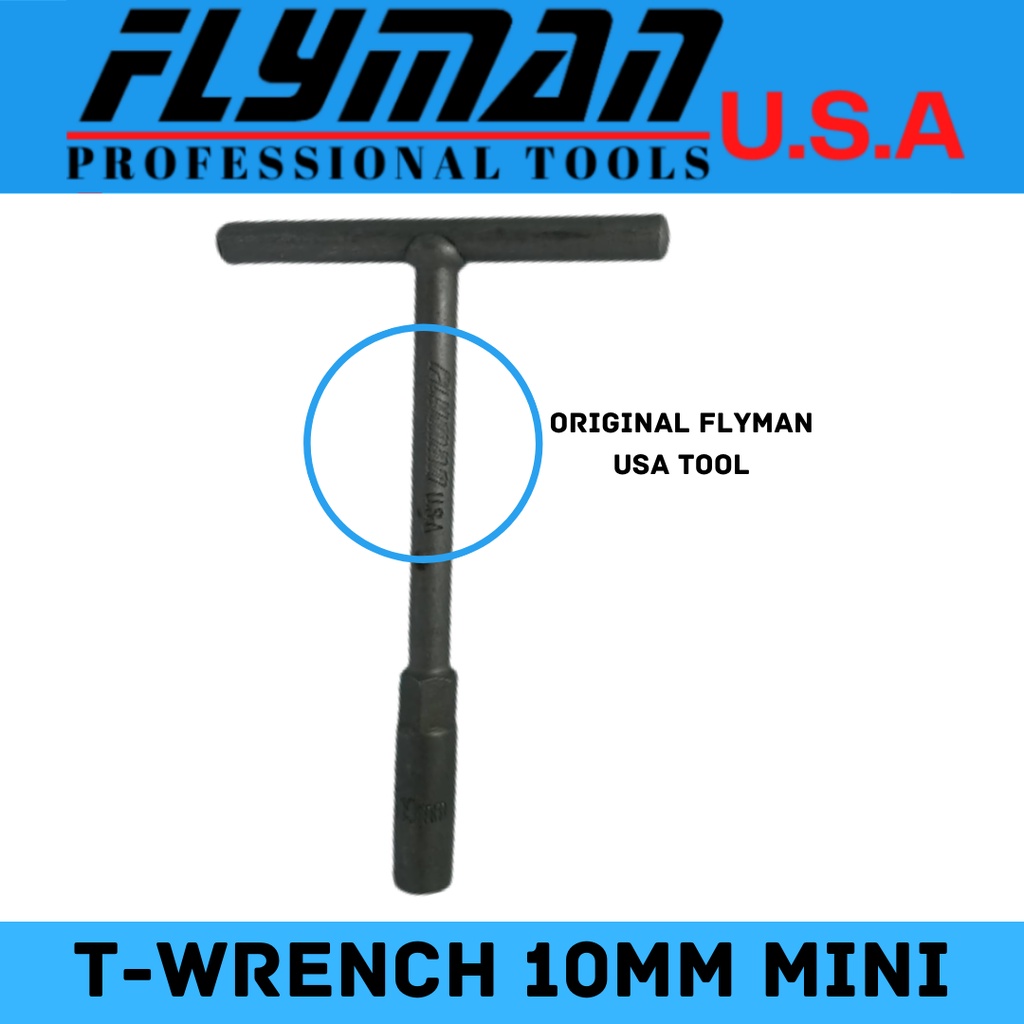 Jrshopeeph Flyman T Wrench Liyabe 10mm Small Carbon Black High Quality ...