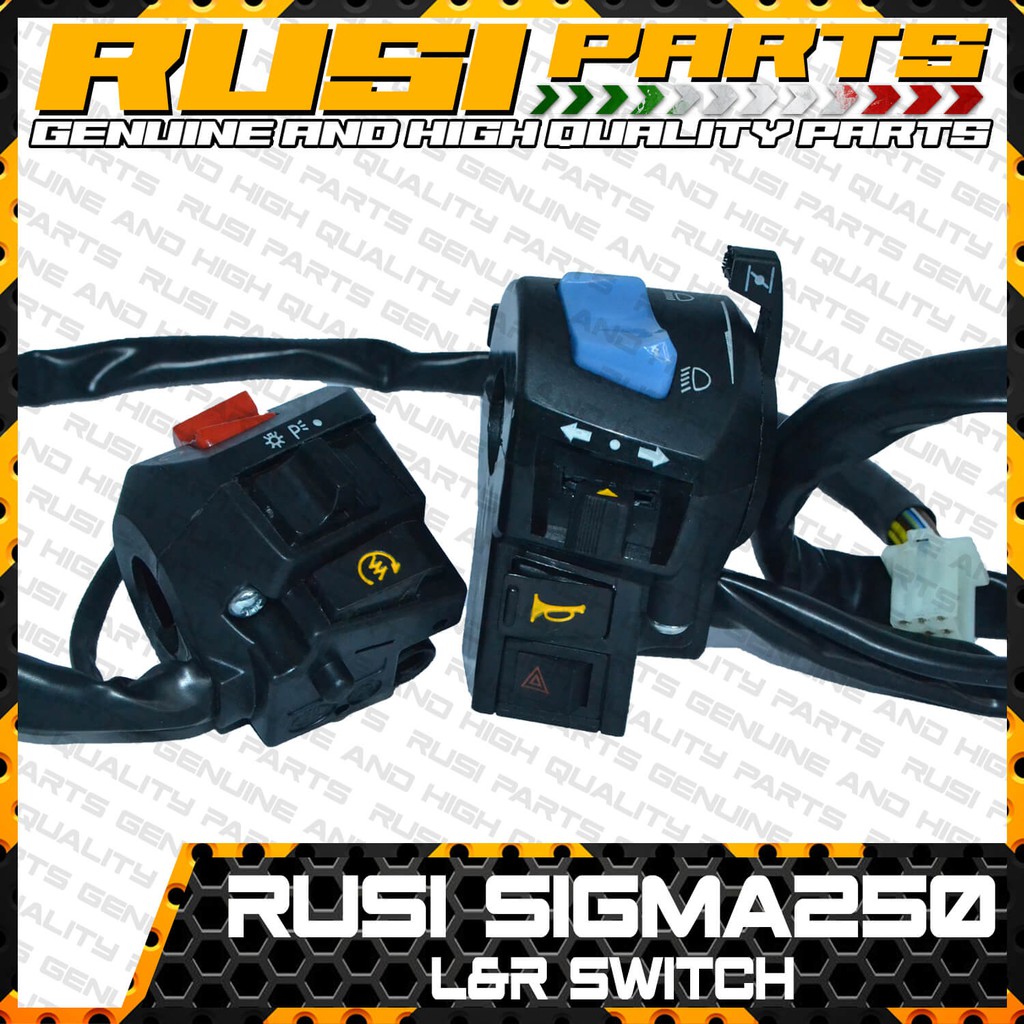 SSX200/GAMMA L&R Switch for Rusi Motorcycle | Shopee Philippines