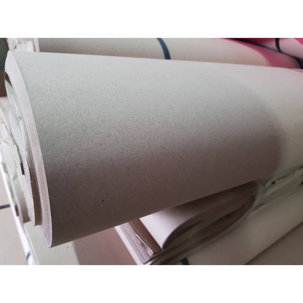 Brown Kraft Paper Parcel Wrapping 110gsm (5 Baht Per Set/ 10 Sheets ...