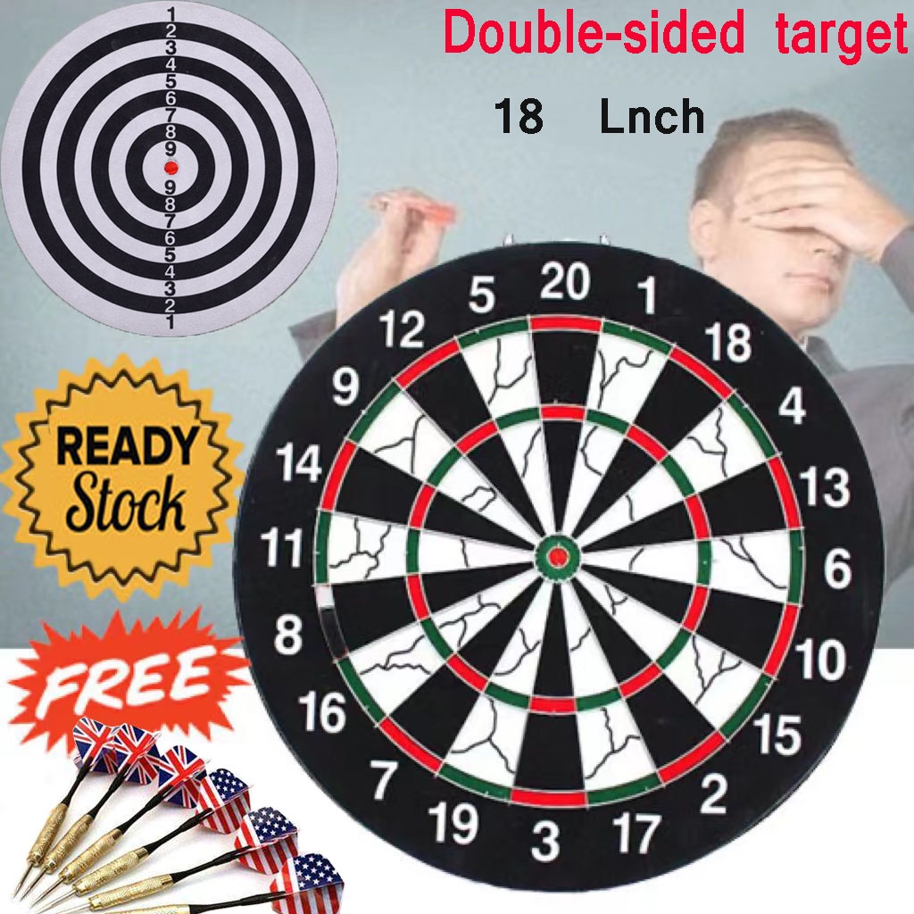 Dart Board Original Thickening Double-sided Dart Board Dart Board Set ...