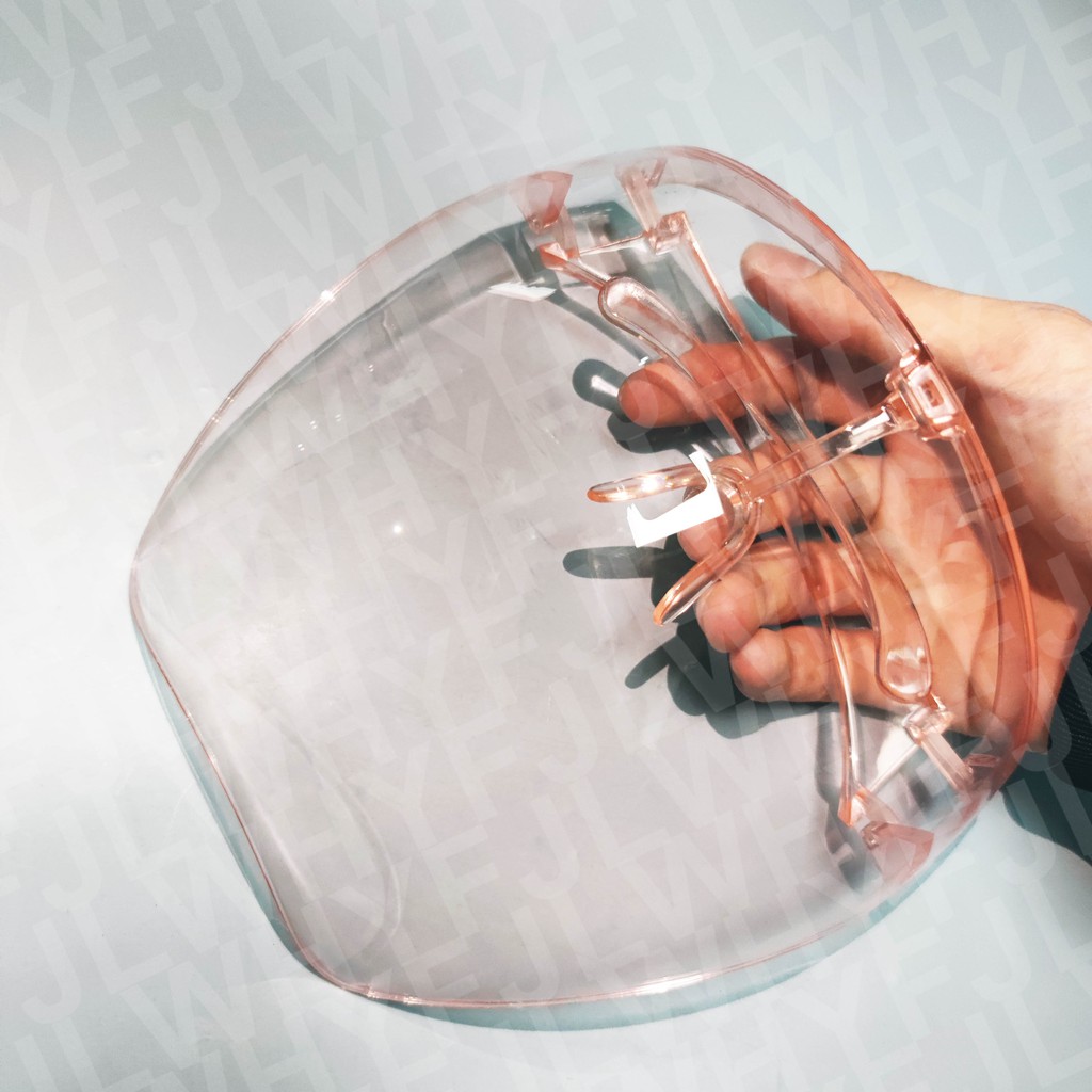 Sleek minimalist lightweight full face shield polycarbonate lightweight ...