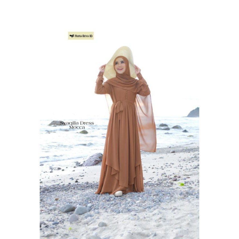 Syaqilla Dress By Nuna Reva Id (po) | Shopee Philippines