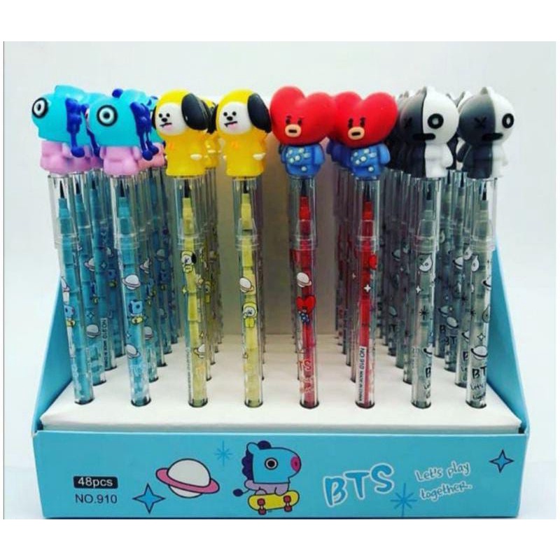 Bts PENCIL BENSIA PENCIL BT21 BTS SUSUN PENCIL BT21 LANTU PENCIL BTS ...