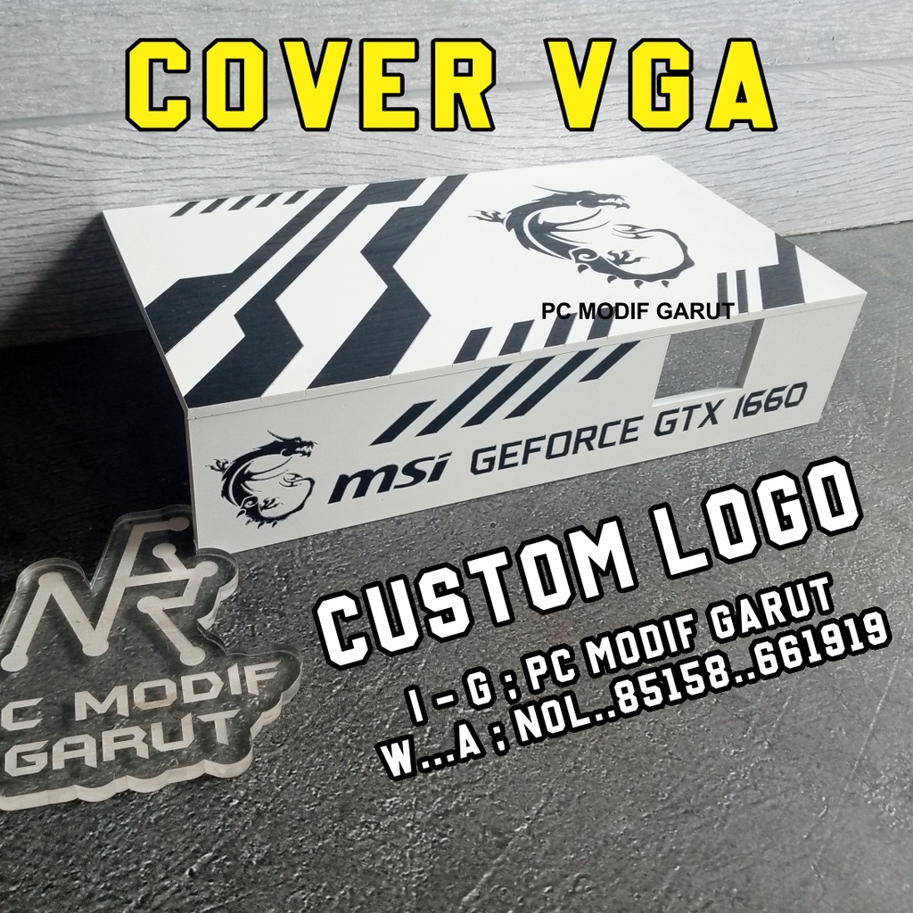Vga backplate Top Same Edge Costume logo | Shopee Philippines