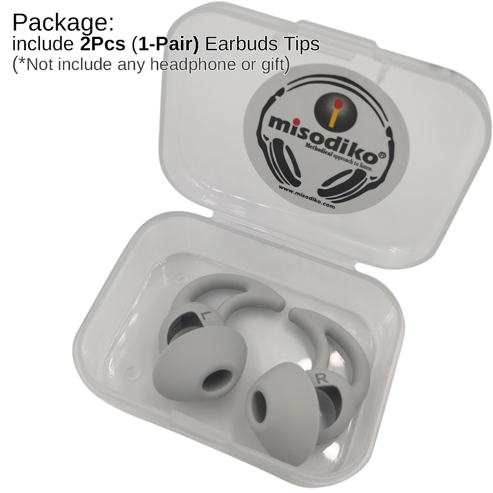 misodiko Silicone Ear Wings Replacement for Bose QuietComfort Earbuds & Sport Earbuds (1Pair ...